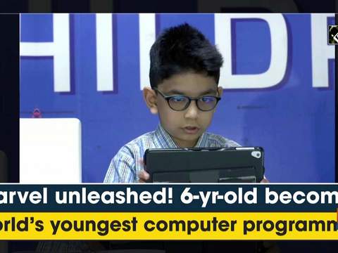 Marvel unleashed! 6-yr-old becomes world's youngest computer programmer