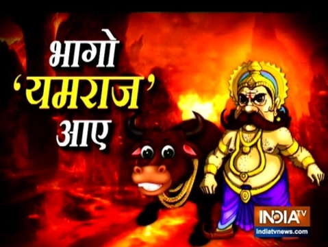 Yamraj' on mission to teach safety rules at railway station