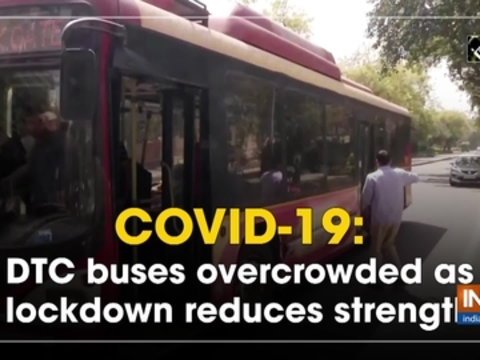 COVID-19: DTC buses overcrowded as lockdown reduces strength