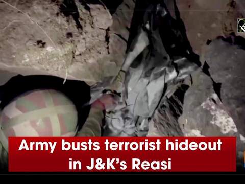 Army busts terrorist hideout in J&K's Reasi