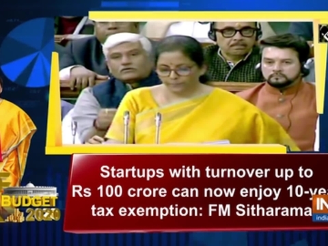 Budget 2020: Startups up to Rs 100 crore turnover can enjoy 10-year tax ...