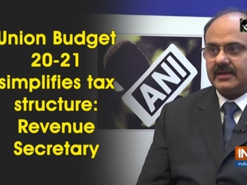 Union Budget 20-21 simplifies tax structure: Revenue Secretary