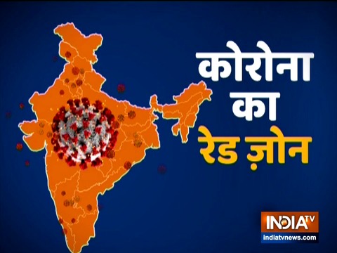 What are the conditions in Corona's red zone