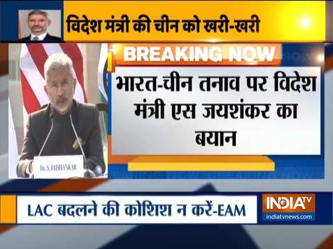 India-China Standoff: Any attempt to unilaterally change LAC status quo unacceptable, says EAM