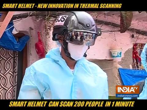 COVID-19: These smart helmets can screen over 200 people in one minute