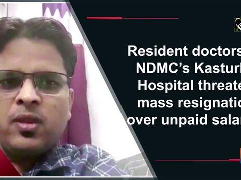 Resident doctors at NDMC's Kasturba Hospital threaten mass resignation over unpaid salaries