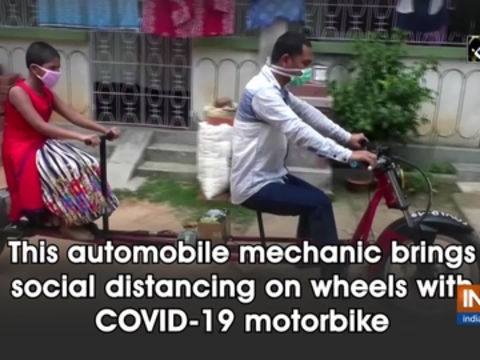 This automobile mechanic brings social distancing on wheels with COVID ...
