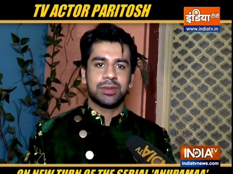 TV actor Paritosh talks about his role in serial 'Anupamaa'